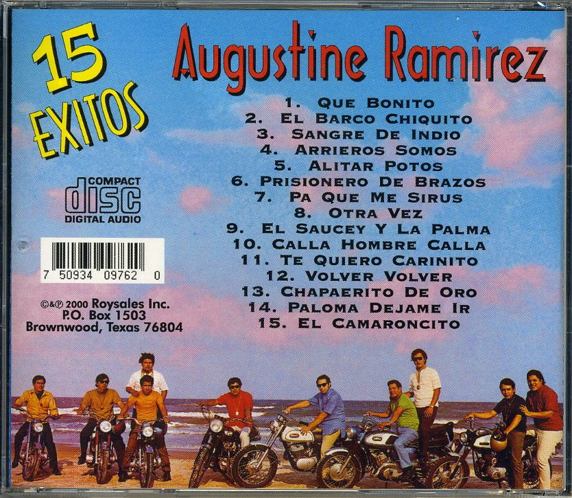 Augustine Ramirez - 15 Exitos – Tejano Music